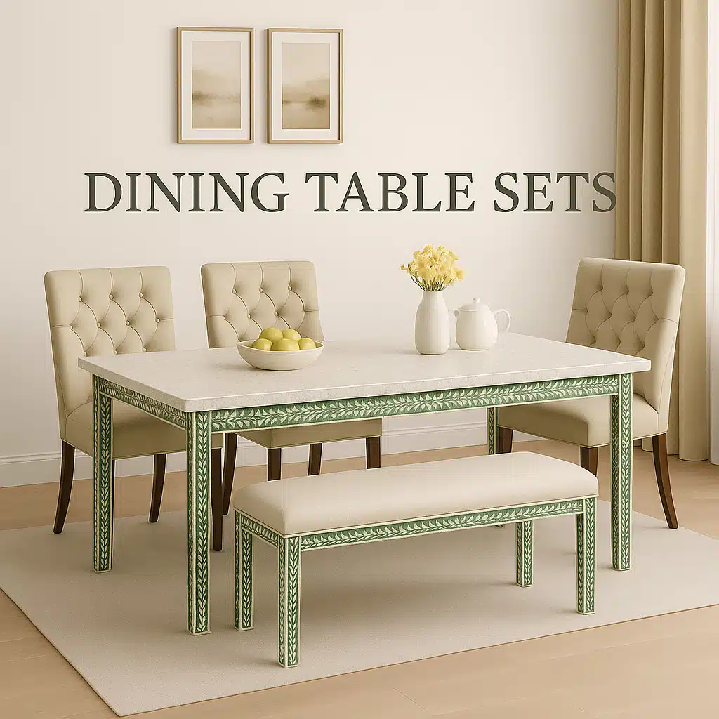 Premium Dining Table Sets elevate your dining | Shop now for Style