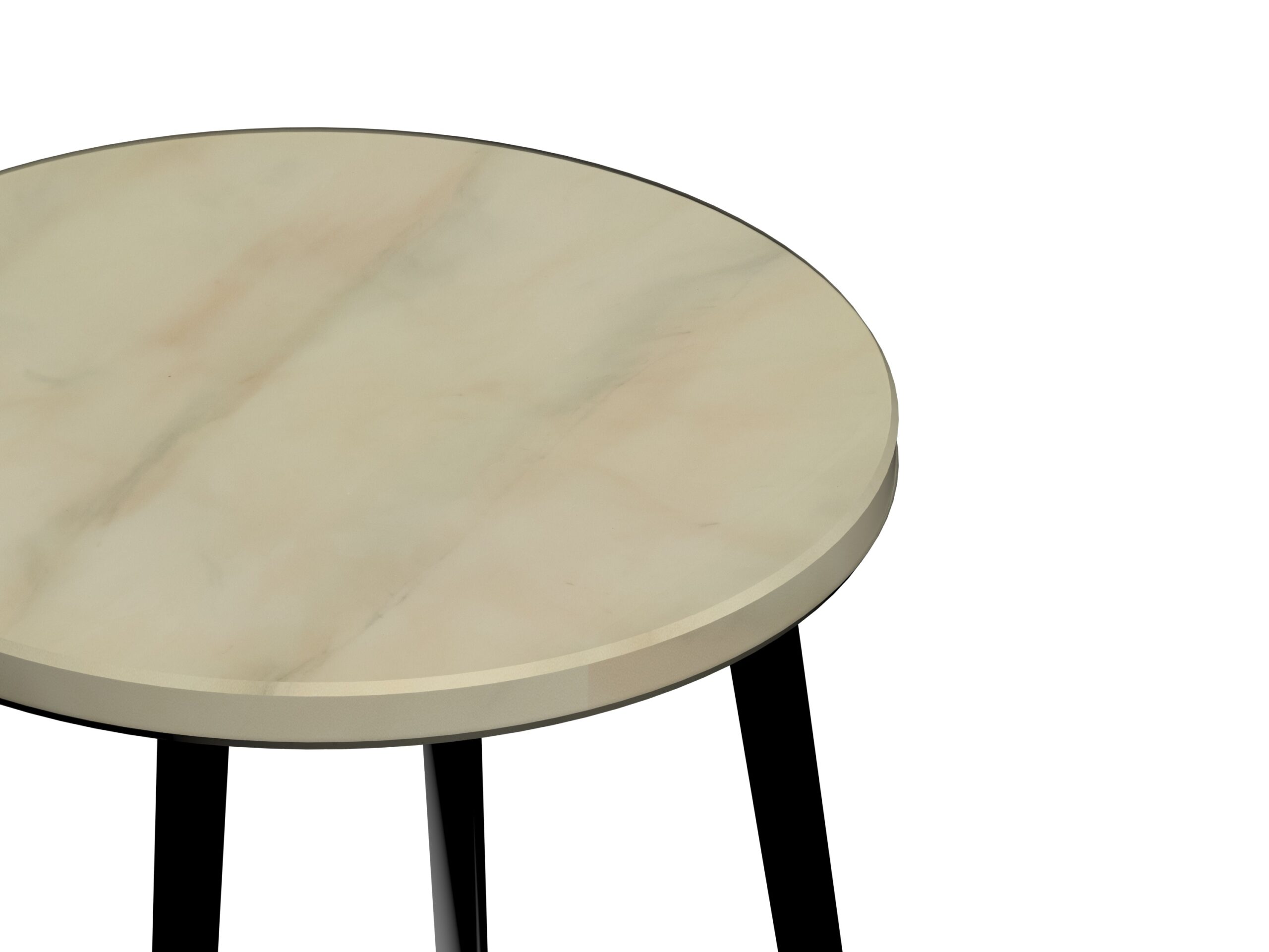 Selva Resin Side Table in Cream | Buy Handcrafted Resin Furniture